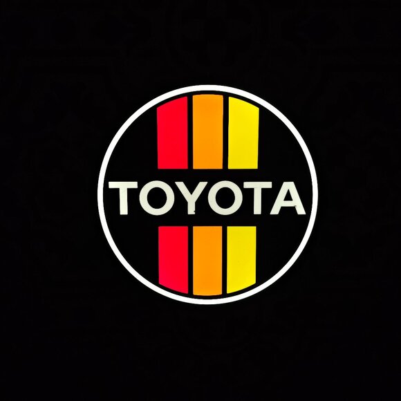 Wall Decor | Retro Toyota Led Lightbox Sign 3d Printed Fan Art | Poshmark